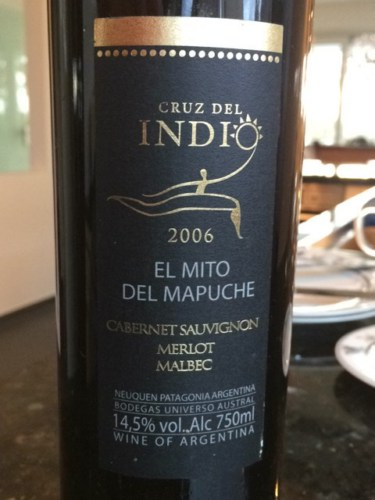 Cruz del Indio El Mito del Mapuche Red Blend | Vivino US