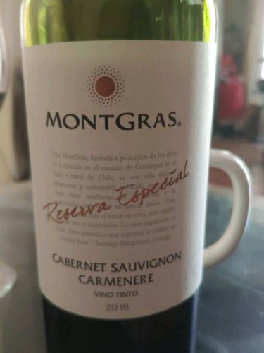 MontGras Reserva Especial Cabernet Sauvignon - Carmenère | Vivino Brasil