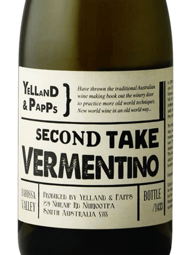Yelland & Papps Second Take Vermentino | Vivino English