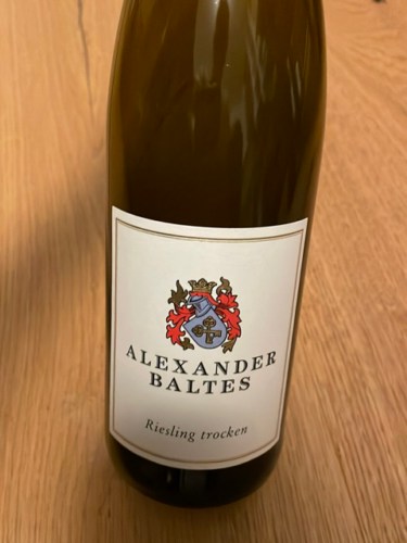 Alexander Baltes Riesling Trocken | Vivino US