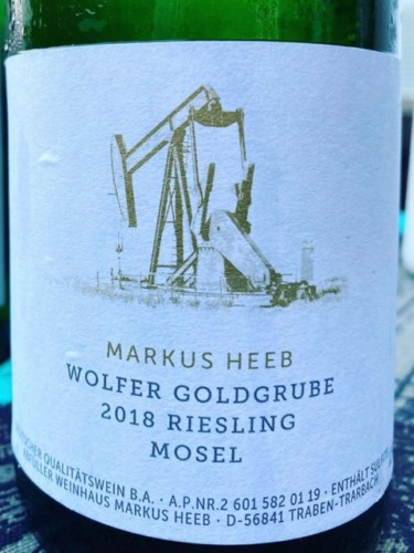 Markus Heeb Wolfer Goldgrube Riesling | Vivino US