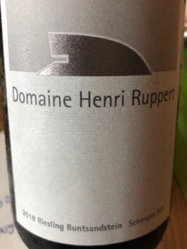 Domaine Henri Ruppert Riesling Buntsandstein Schengen | Vivino France