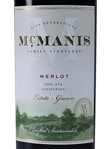 McManis Merlot | Vivino US