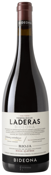 2021 Bodega Bideona Laderas Tempranillo | Vivino US