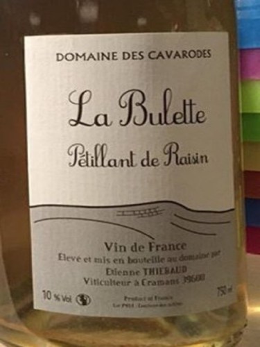 Domaine des Cavarodes La Bulette Petillant de Raisin | Vivino US