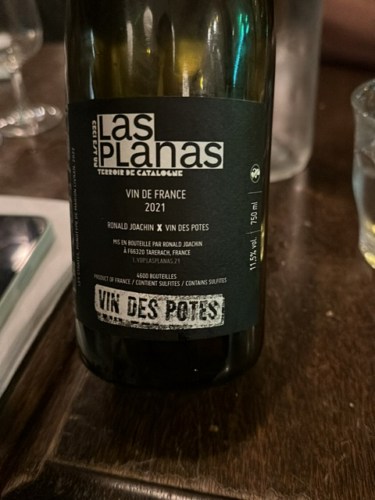 Vin des Potes Las Planas X Ronald Joachin | Vivino US