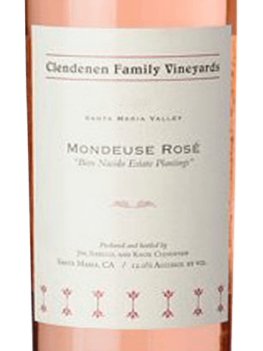 Clendenen Family Vineyards Bien Nacido Estate Plantings Mondeuse Rosé ...
