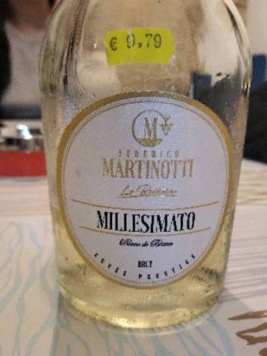 Federico Martinotti Prosecco Brut | Vivino Hong Kong