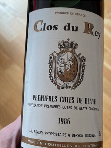 Château le Clos du Rey Premières Côtes de Blaye | Vivino US