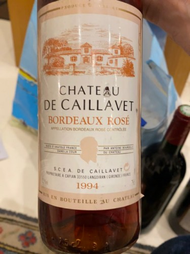 Château de Caillavet Bordeaux Rosé | Vivino US