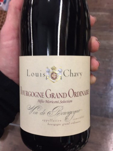 Louis Chavy Alfio Moriconi Selection Bourgogne Grand Ordinaire | Vivino ...