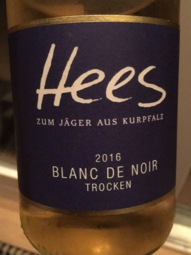 Weingut Hees Blanc de Noir Trocken | Vivino US