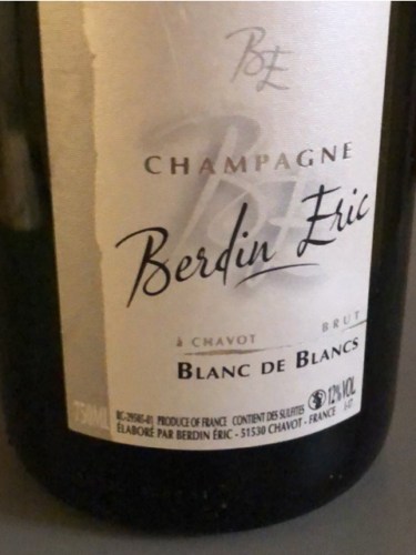 Berdin Eric Blanc de Blancs Brut Champagne |Vivino Hong Kong