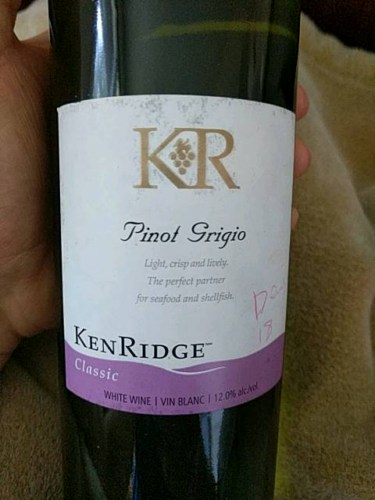 Kenridge Classic Pinot Grigio | Vivino US