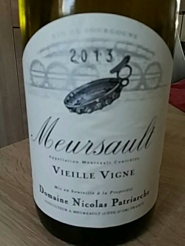 Domaine Nicolas Patriarche Vieille Vigne Meursault | Vivino France