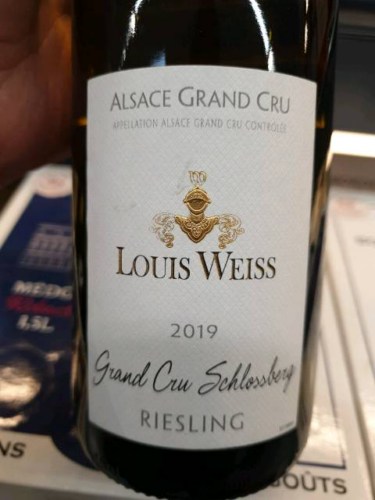 Louis Weiss Riesling Alsace Grand Cru 'Schlossberg' | Vivino Australia