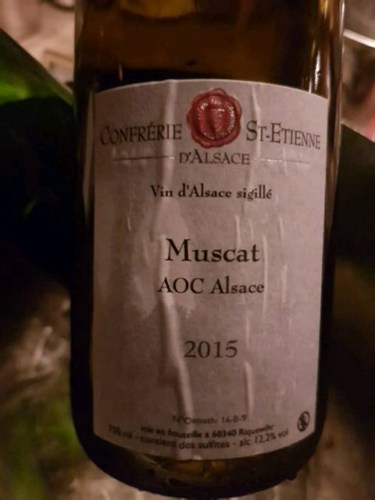 Confrerie St Etienne Vin d'Alsace Muscat | Vivino English