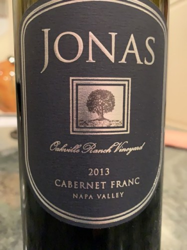 Jonas Oakville Ranch Vineyard Cabernet Franc | Vivino US