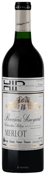 Hedges Family Estate HIP Bacchus Vineyard Merlot (House of Independent ...