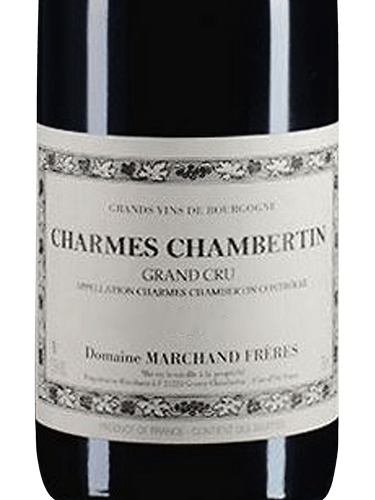Domaine Marchand Freres Charmes-Chambertin Grand Cru | Vivino English