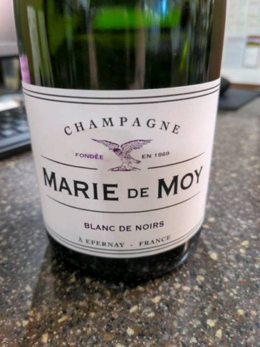 Marie de Moy Blanc de Noirs Champagne | Vivino 日本