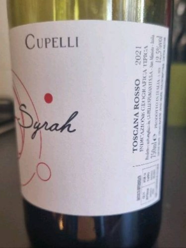 Cupelli Syrah | Vivino US