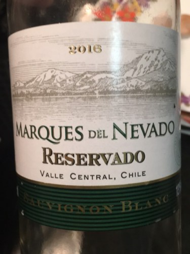 Marques del Nevado Reservado Sauvignon Blanc | Vivino English