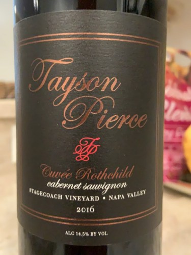 Tayson Pierce Cuvée Rothchild Cabernet Sauvignon | Vivino US