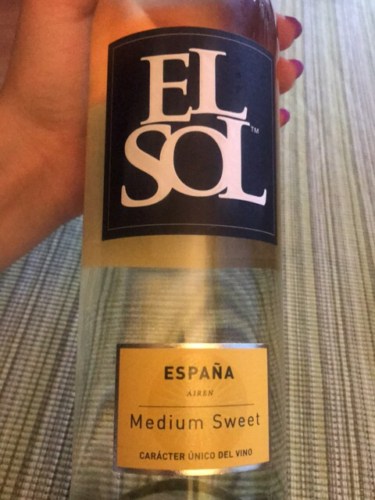 El Sol Medium Sweet Blanc | Vivino US
