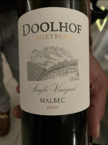 Doolhof Wine Estate Single Vineyard Malbec | Vivino