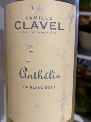 Domaine Claire Clavel Anthélie Blanc Doux | Vivino Australia