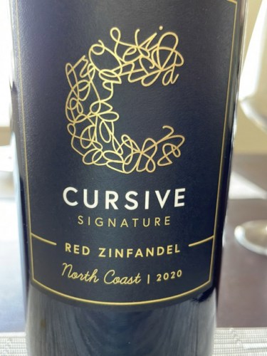 Cursive Signature Red Zinfandel | Vivino English