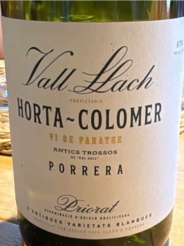 Vall Llach Porrera Horta- Colomer Vi de Paratge | Vivino US