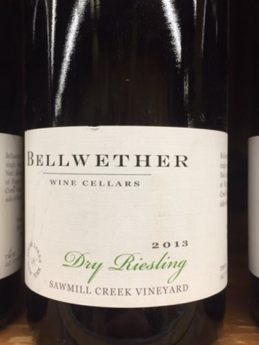 Bellwether Wine Cellars Sawmill Creek Vineyard Dry Riesling | Vivino US