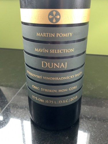 2018 Martin Pomfy - Mavín Selection Dunaj | Vivino