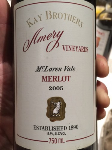 Kay Brothers Merlot | Vivino US