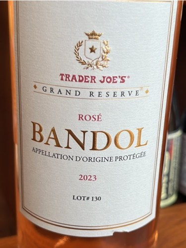Trader Joes Grand Reserve Lot 130 Rosé Vivino Us