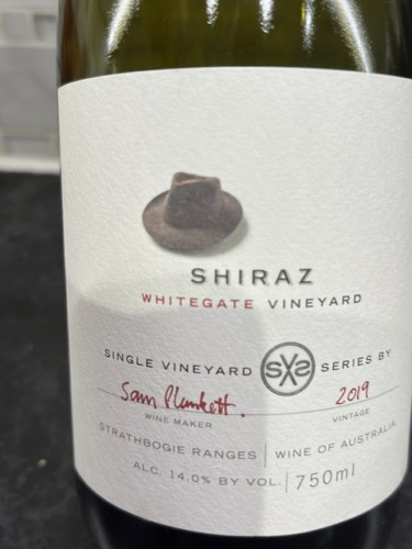 Wine X Sam - Sam Plunkett Single Vineyard Series Whitegate Shiraz ...