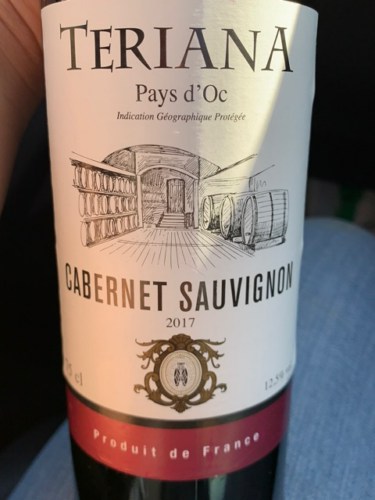Teriana Cabernet Sauvignon | Vivino Français