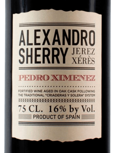 N.V. Aecovi Alexandro Pedro Ximenez | Vivino English