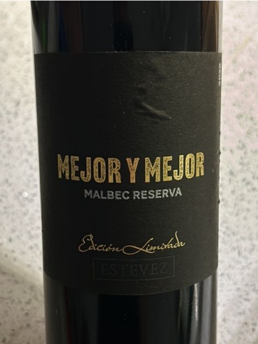 Estevez Mejor y Mejor Malbec Reserva | Vivino US