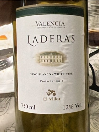 El Villar Laderas Blanco | Vivino US