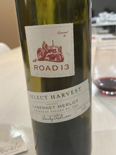 Road 13 Select Harvest Cabernet - Merlot | Vivino US