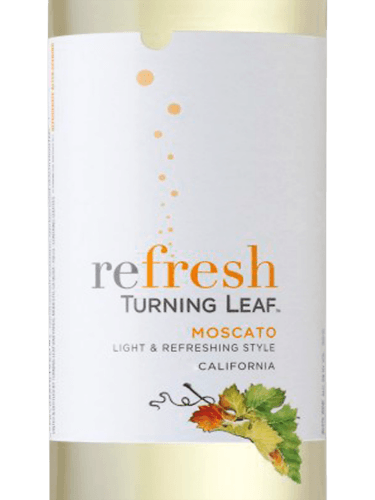 2018 Turning Leaf Refresh Moscato | Vivino US