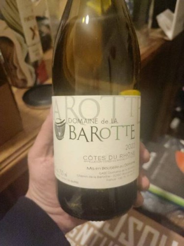 Domaine De La Barotte Côtes-du-Rhône Blanc | Vivino US