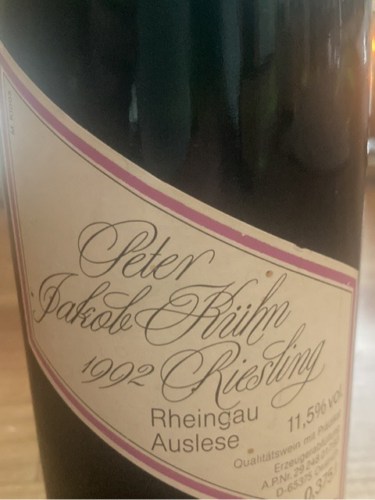 Peter Jakob Kühn Riesling Auslese | Vivino US