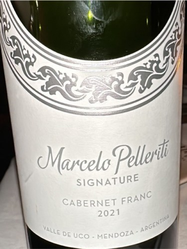 Marcelo Pelleriti Signature Cabernet Franc | Vivino English