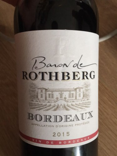 Baron de Rothberg Bordeaux | Vivino Brasil