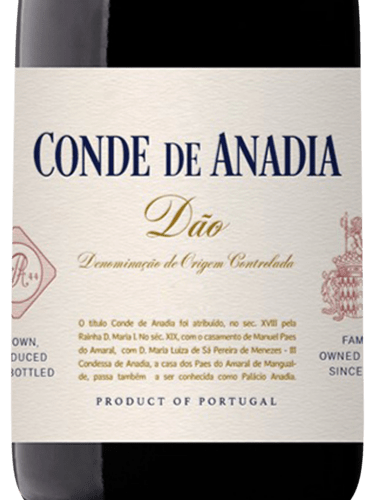 Palacio Anadia Conde de Anadia Tinto | Vivino Português (Brasil)
