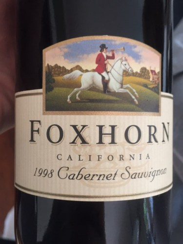 Foxhorn Vineyards California Cabernet Sauvignon | Vivino US